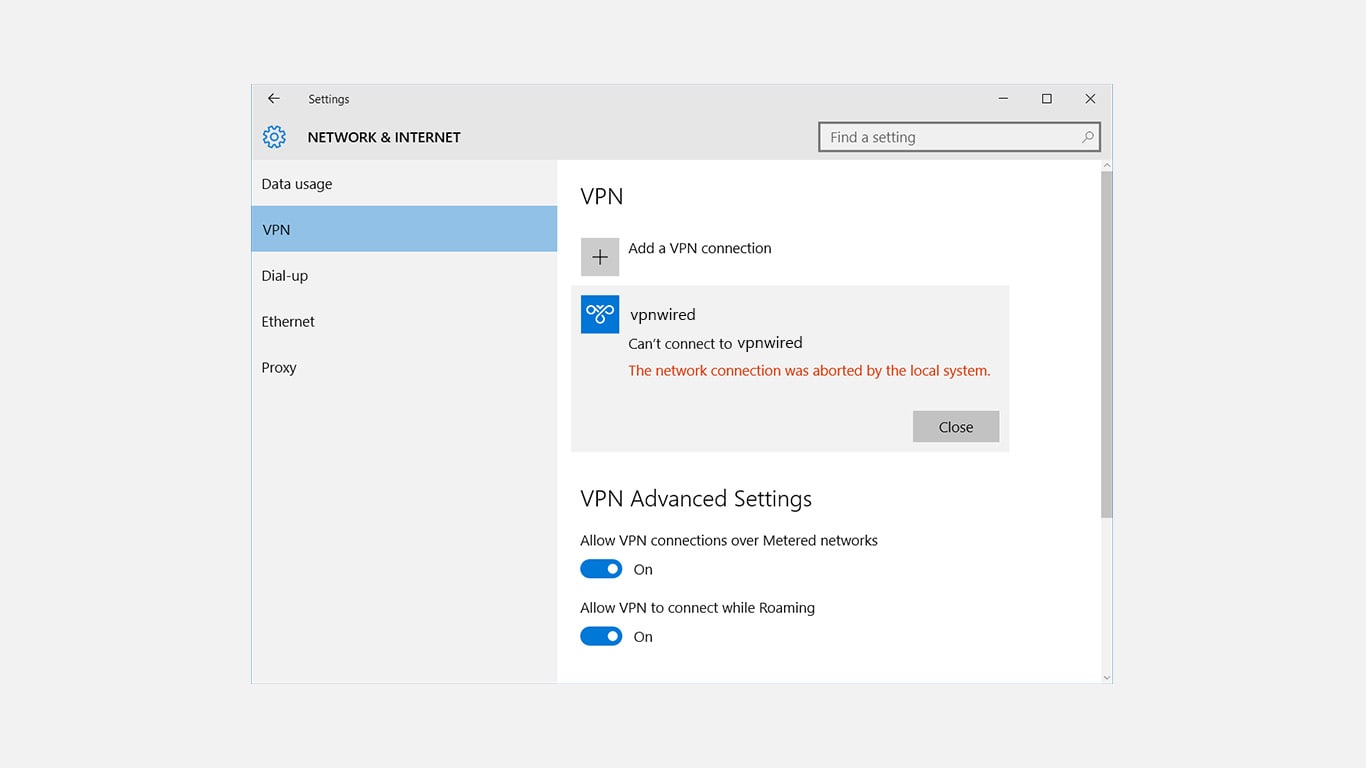 How to Fix VPN Connection Failed The Request was Aborted Error - VPN Wired How to Fix VPN Connection Failed The Request was Aborted Error - VPN Wired